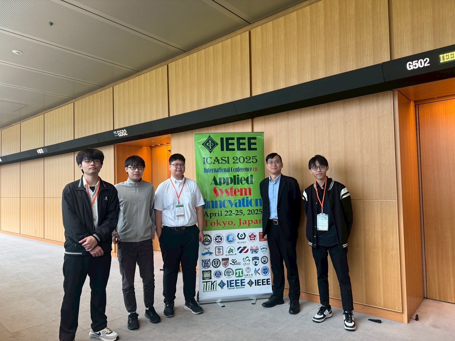 【成果】114.04.21-25 2025 IEEE第11屆應用系統創新國際研討會- 日本東京